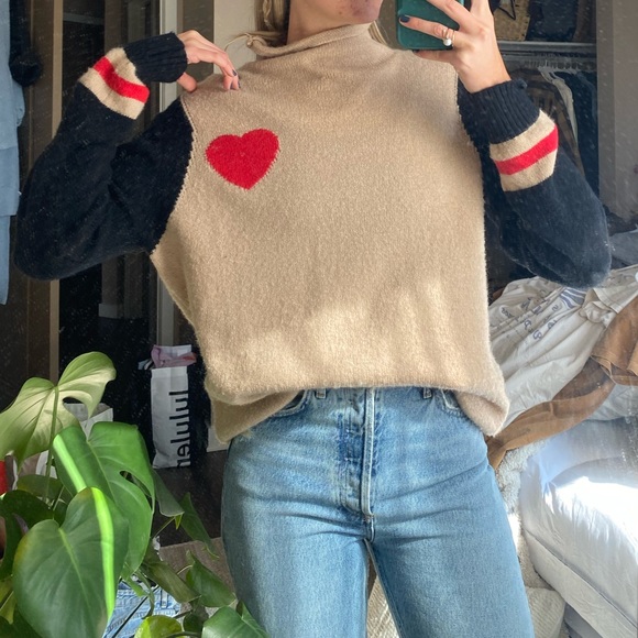 Sweaters | Vintage Heart Sweater | Poshmark